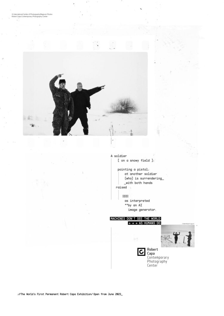 Robert Capa Contemporary Photography Center — Capa By AI By Innocean ...